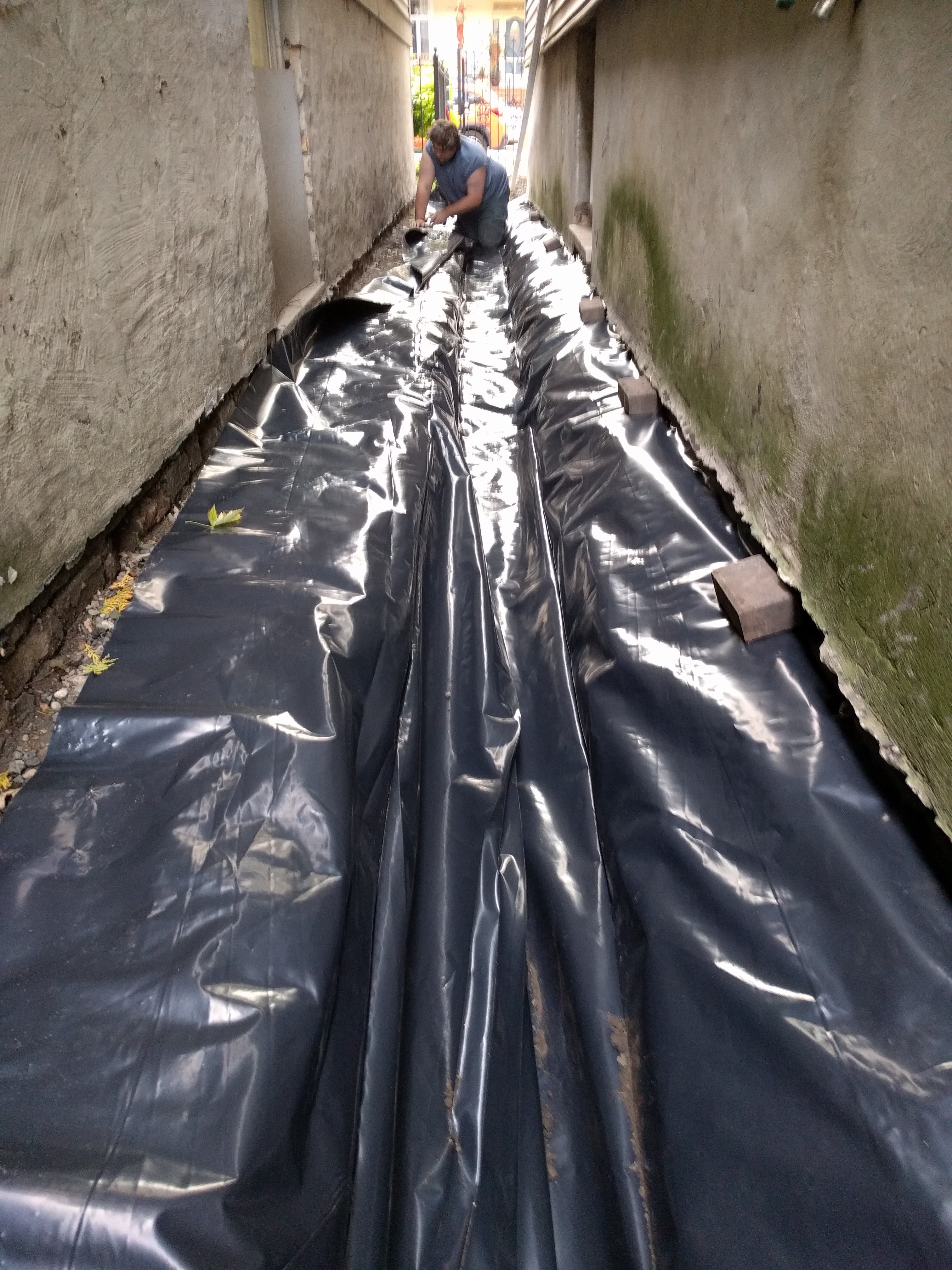 Drainage Project Construction | Two Flat: Remade